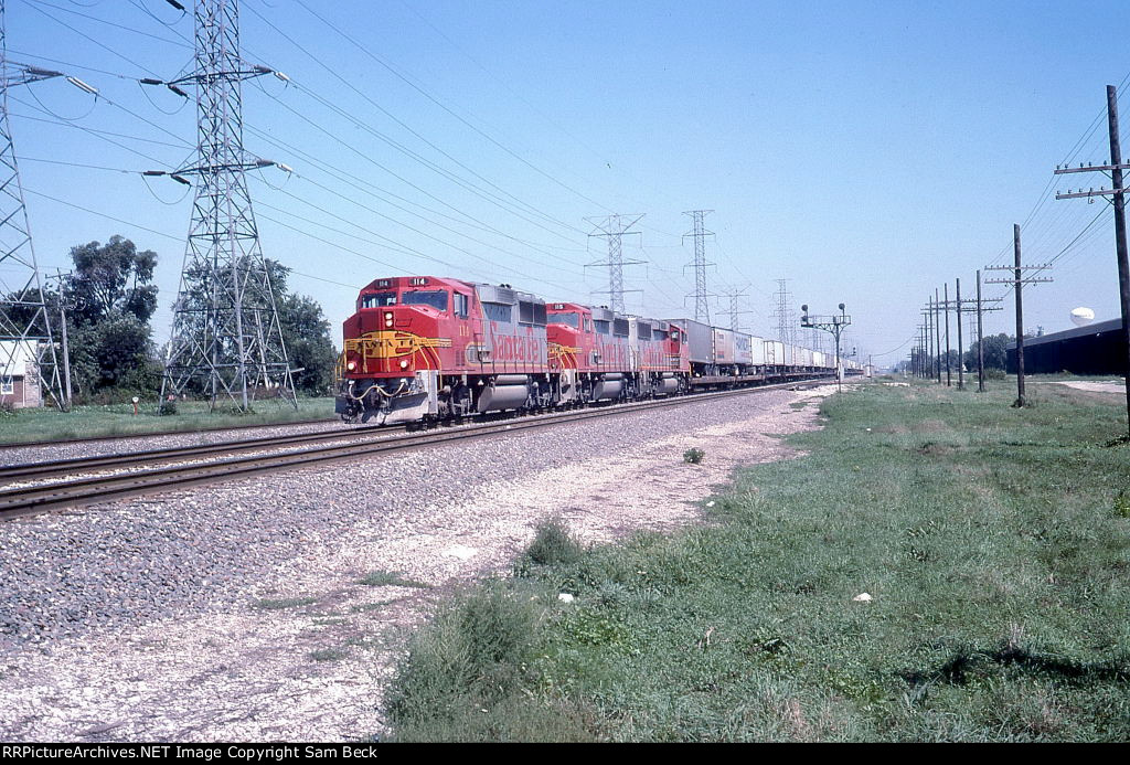 ATSF 114, 115, and 112